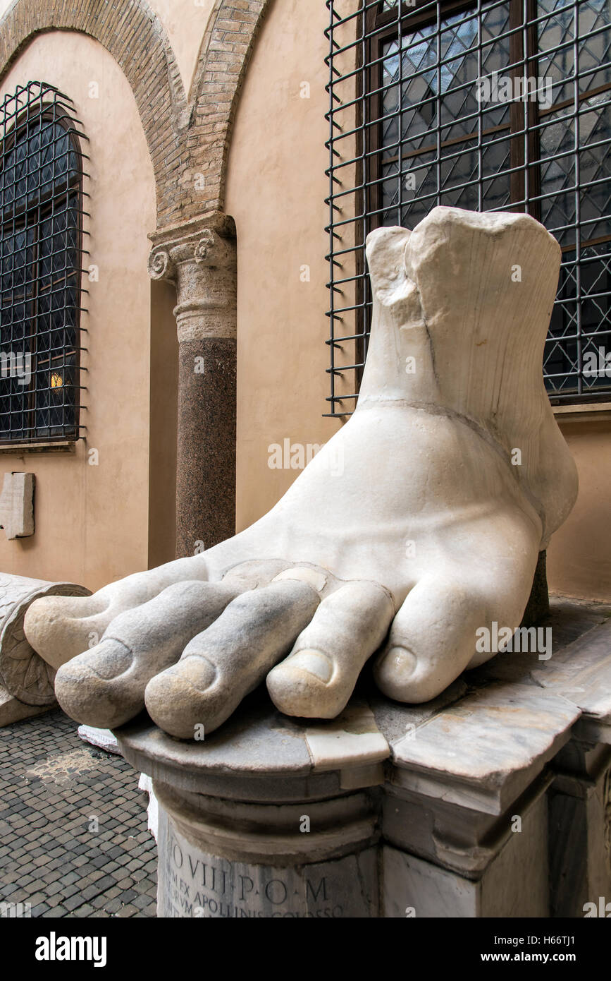 Foot of constantine hi-res stock photography and images - Alamy