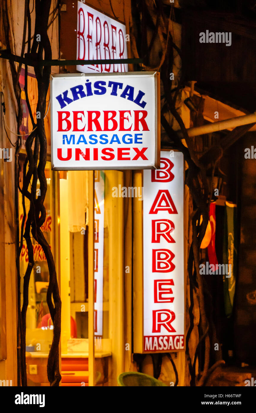 Unisex barbers hi-res stock photography and images - Alamy