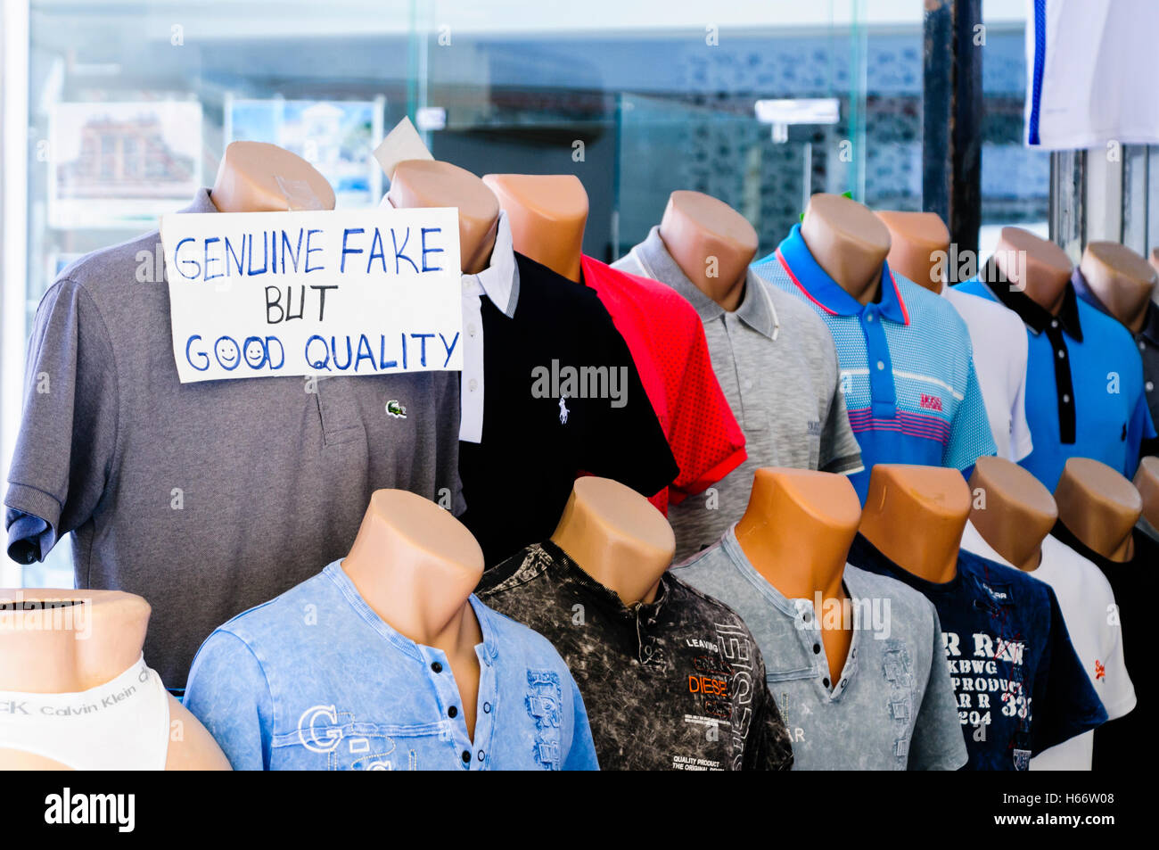Middle east fashion clothes shop stores High Resolution Stock ...