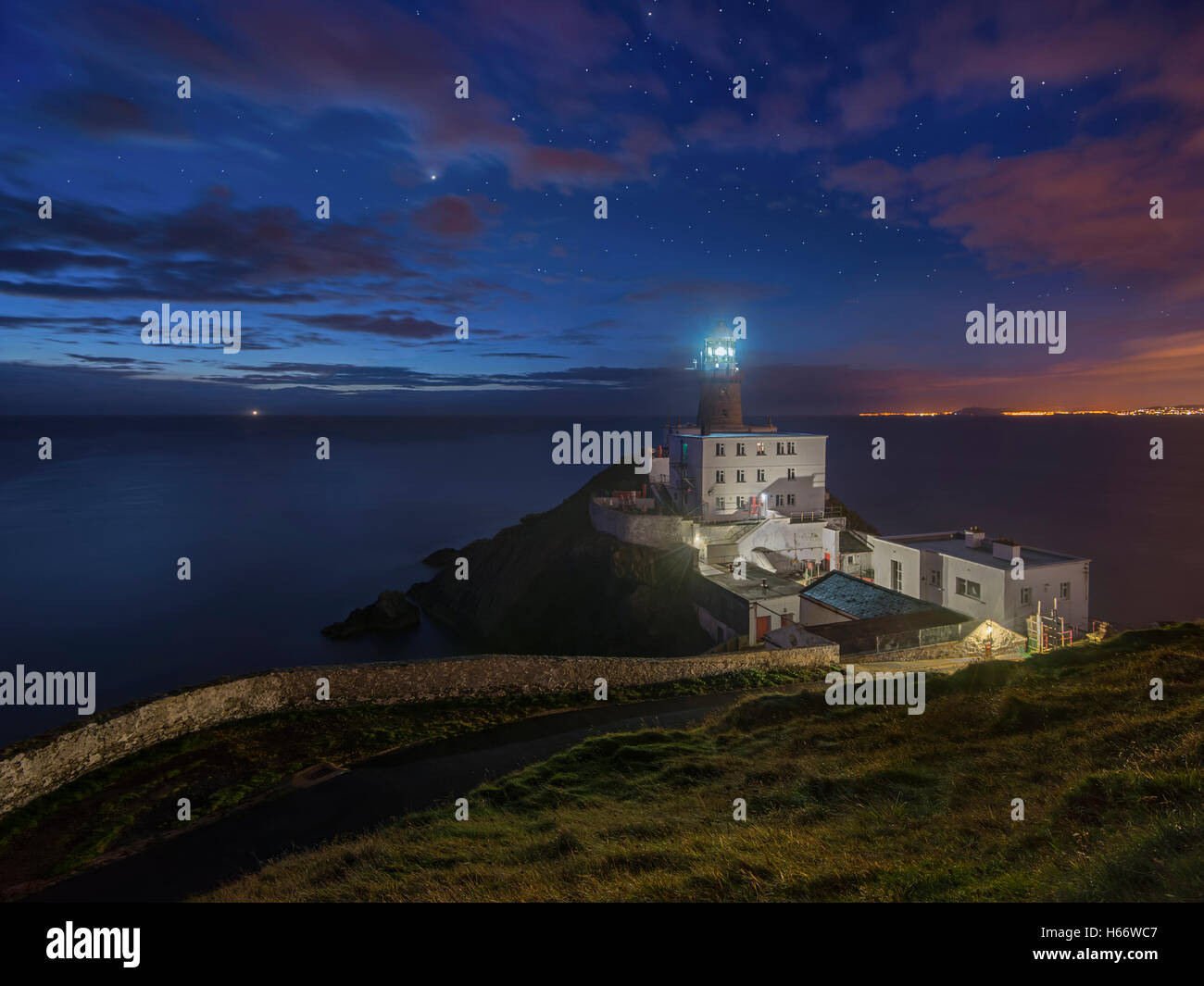 Howth Head Lighthouse, County Dublin, Ireland Stock Photo - Alamy