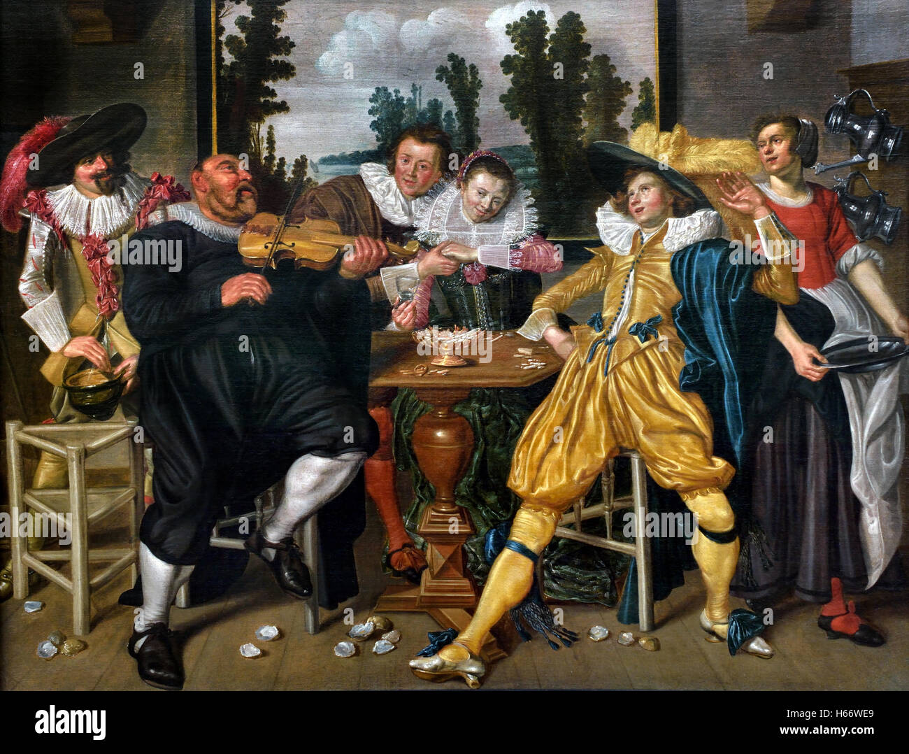 Dutch golden age interior hi-res stock photography and images - Alamy