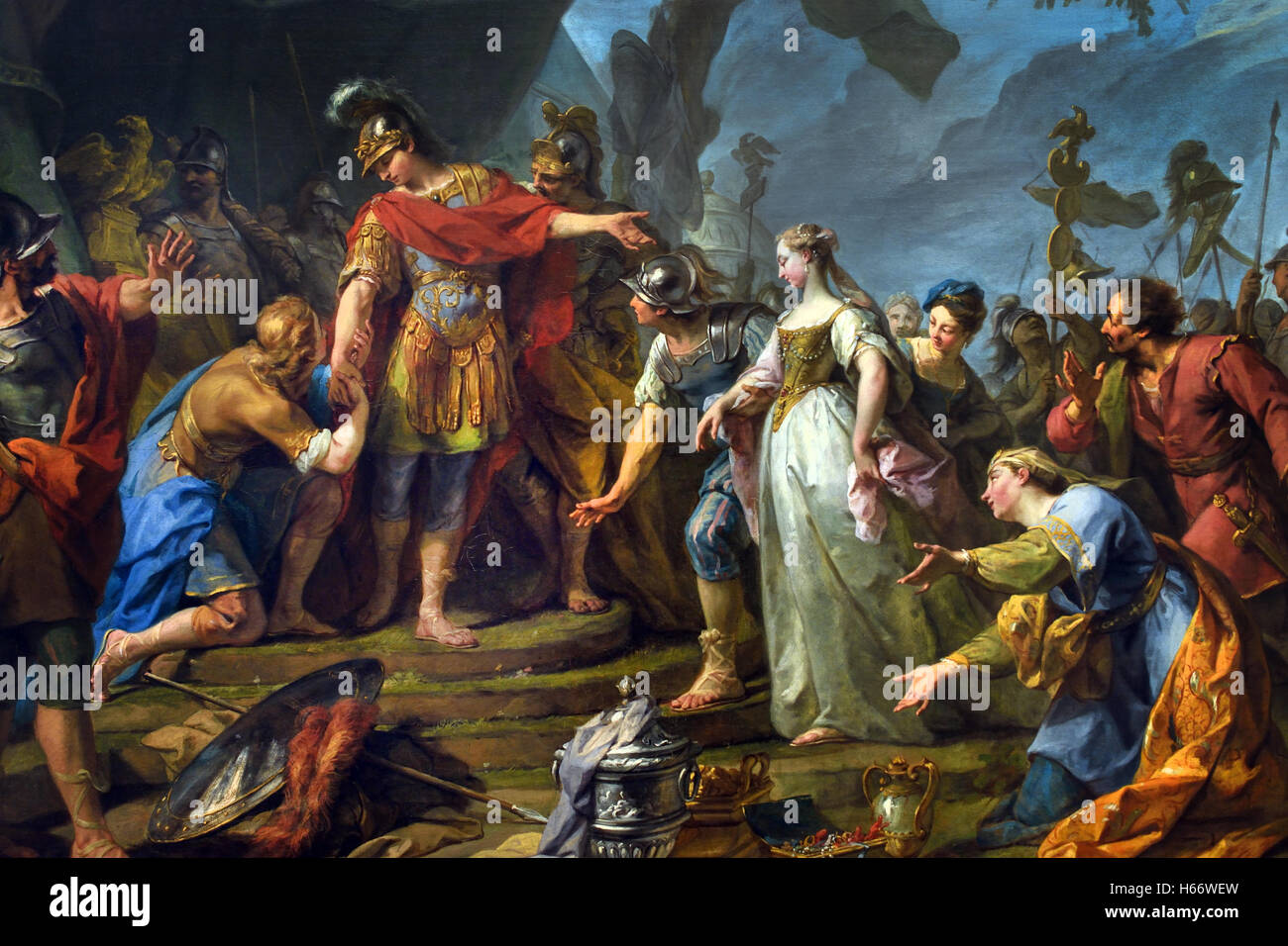 The magnanimity of Scipio 1728 Jean Restout the Elder 1666–1702) France ...