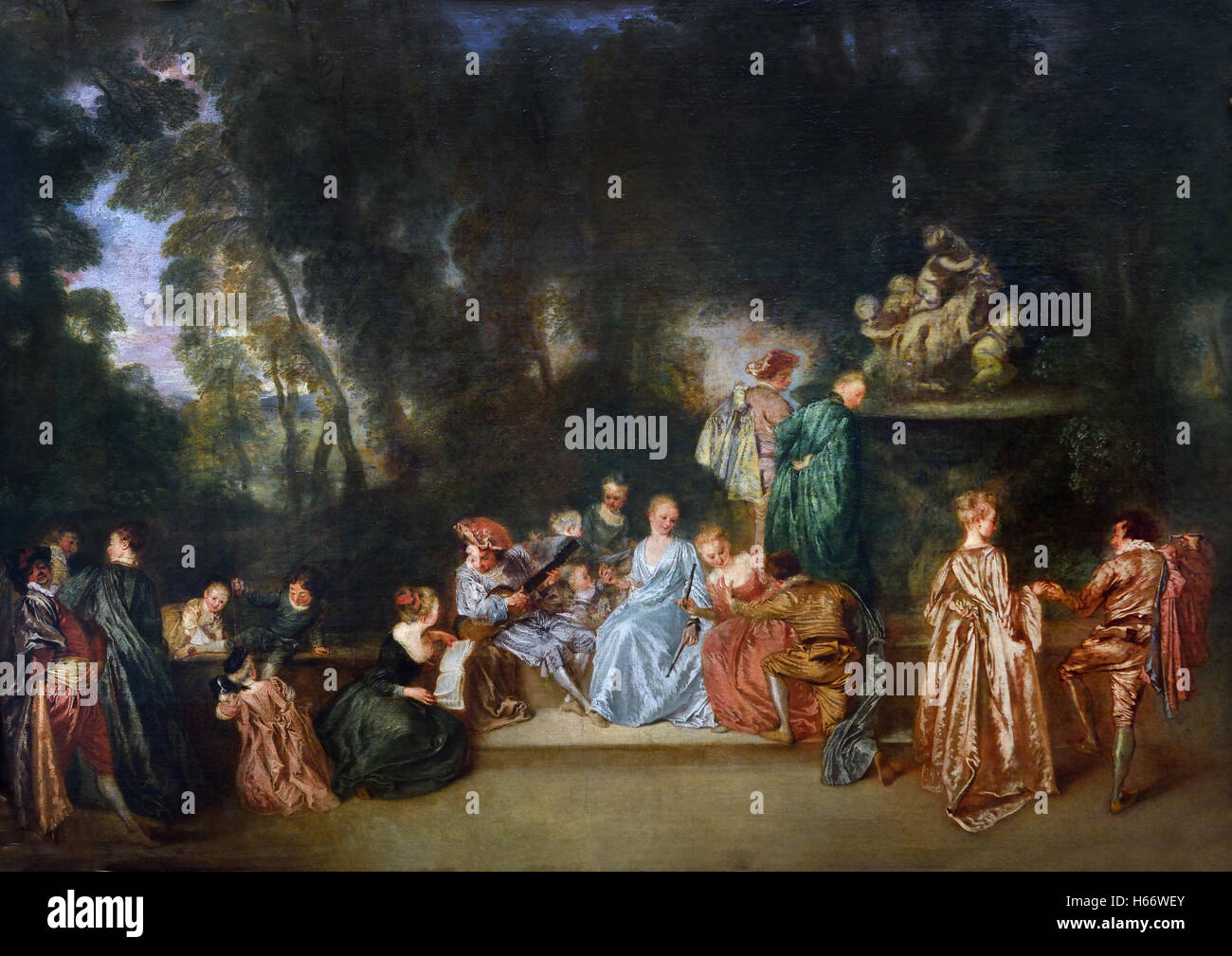 Jean antoine watteau hi-res stock photography and images - Alamy