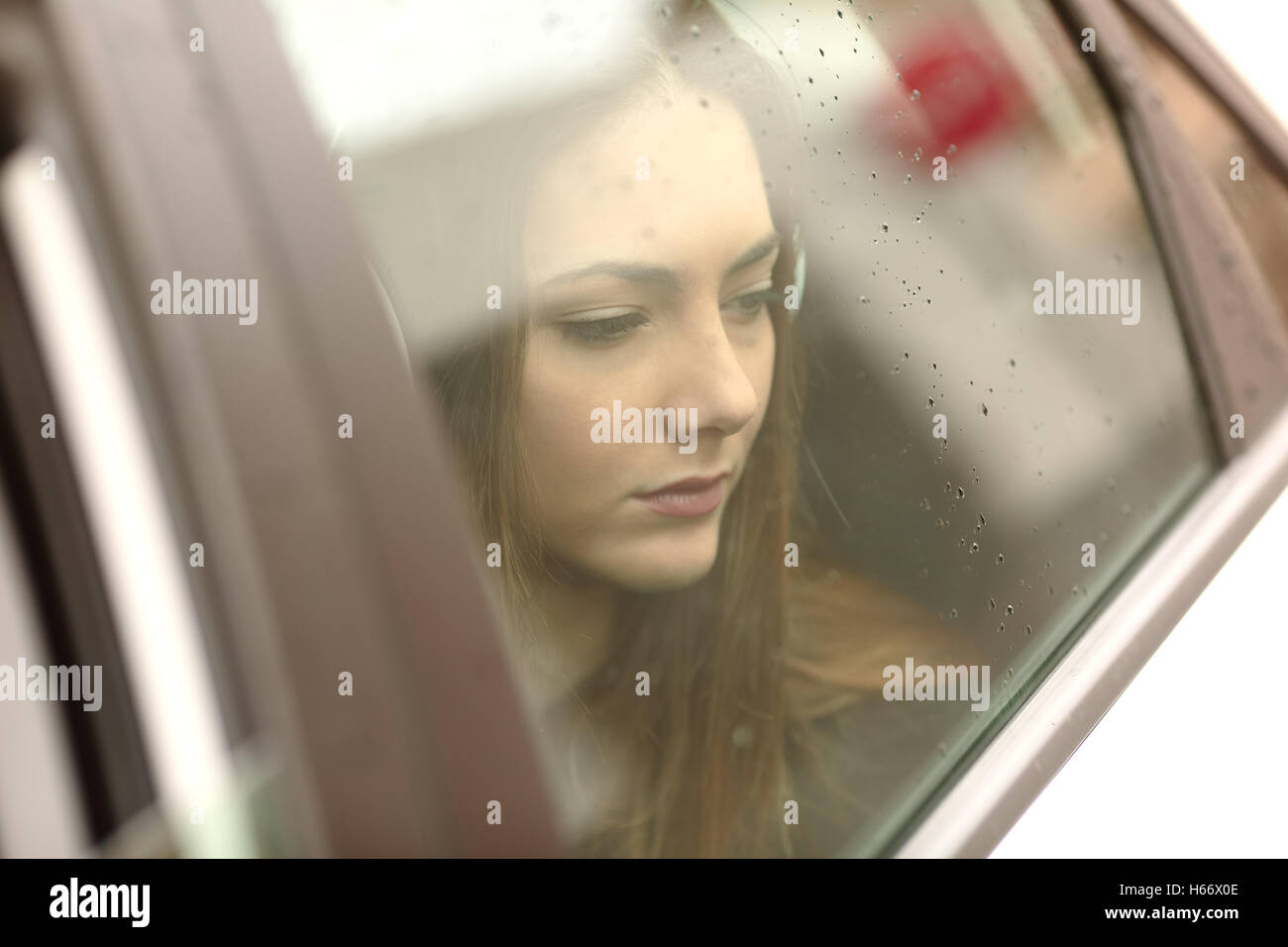 Female angry passenger hi-res stock photography and images - Alamy