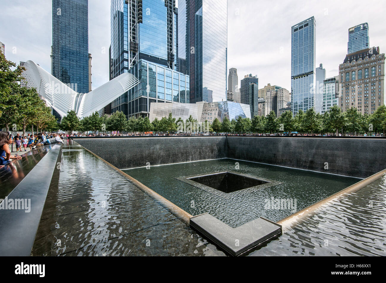 The Oculus World Trade Center Transportation Hub designed by architect ...