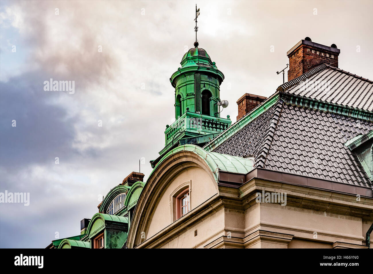 Green copper dome hi-res stock photography and images - Alamy