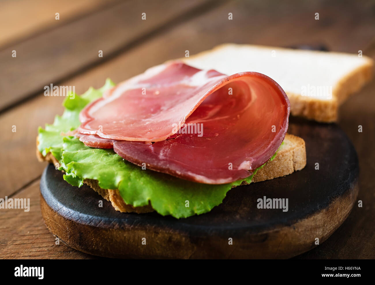 Parma ham sandwich hi-res stock photography and images - Alamy
