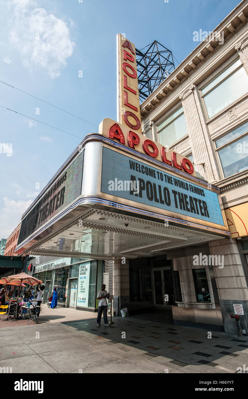 Nyc harlem apollo theater hi-res stock photography and images - Alamy