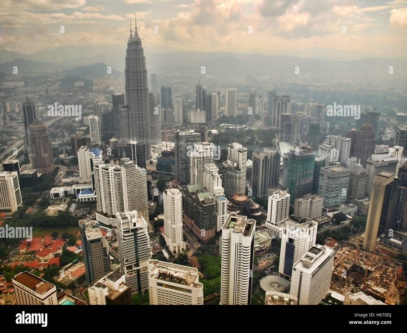 Office at Petronas Twin Towers at Kuala Lumpur, Malasia Stock Photo - Alamy