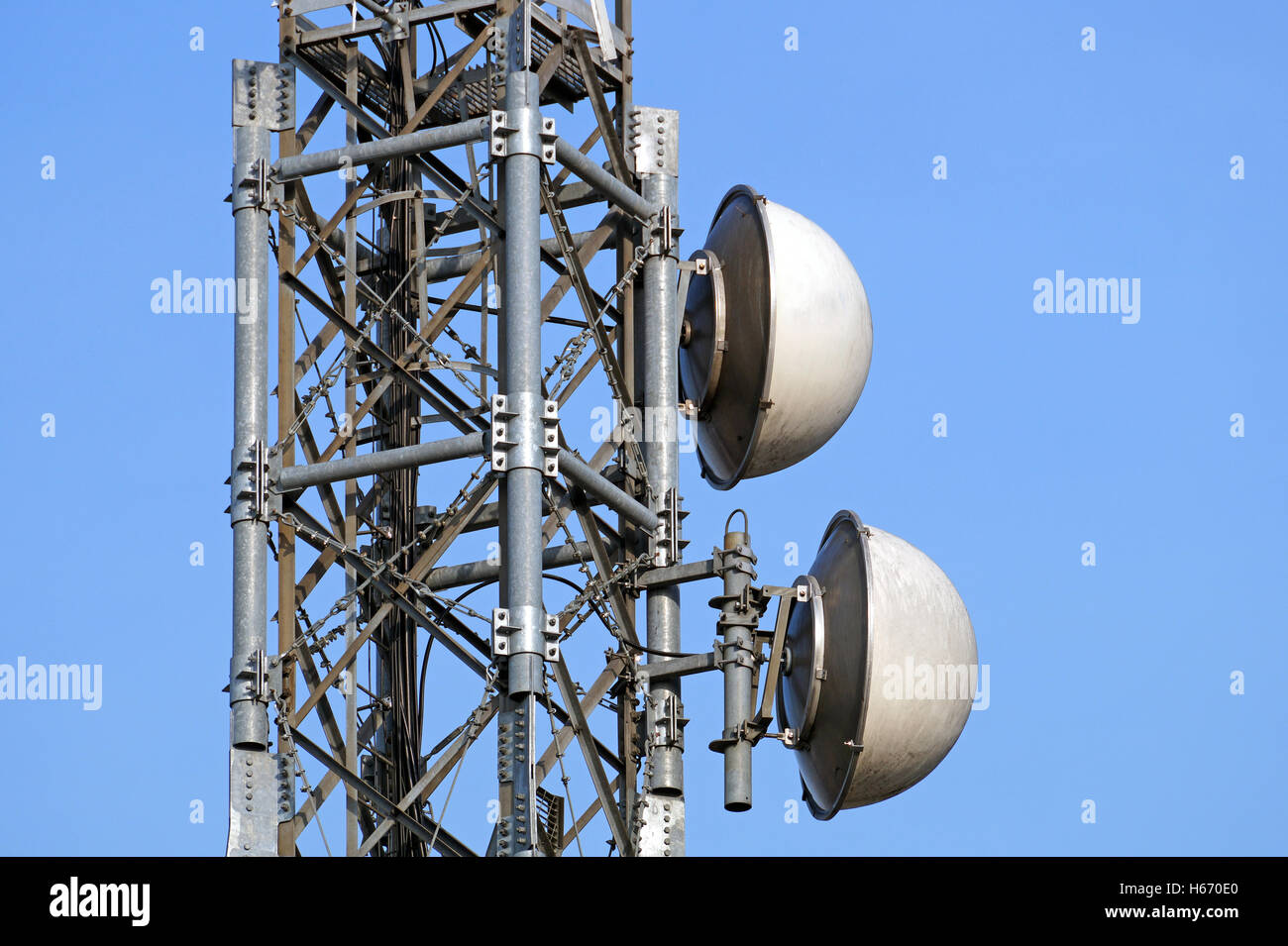 Antenna for telecommunication Stock Photo - Alamy
