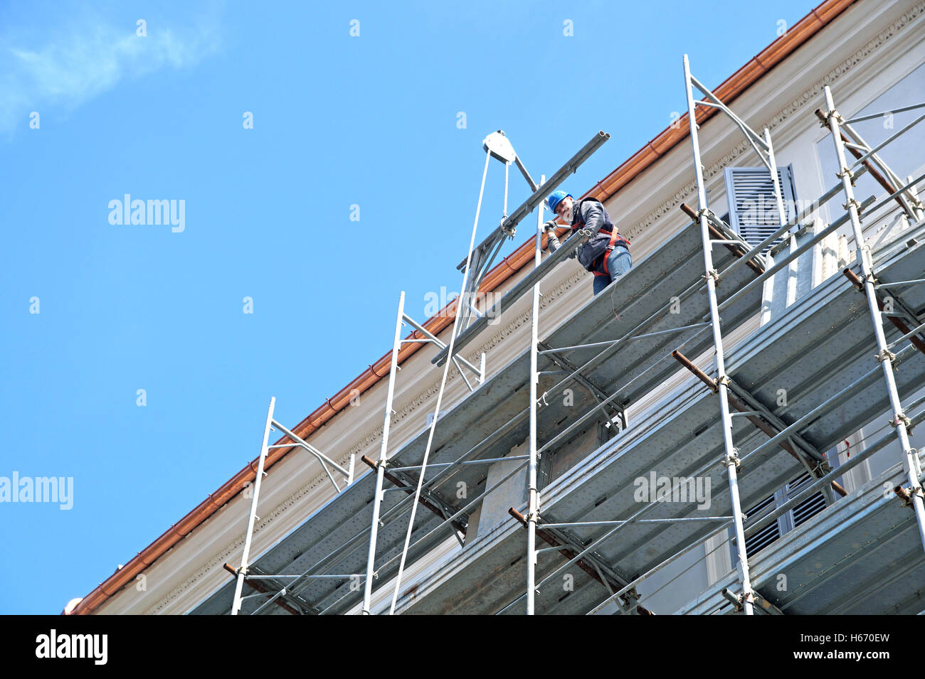Italy work safety hi-res stock photography and images - Alamy