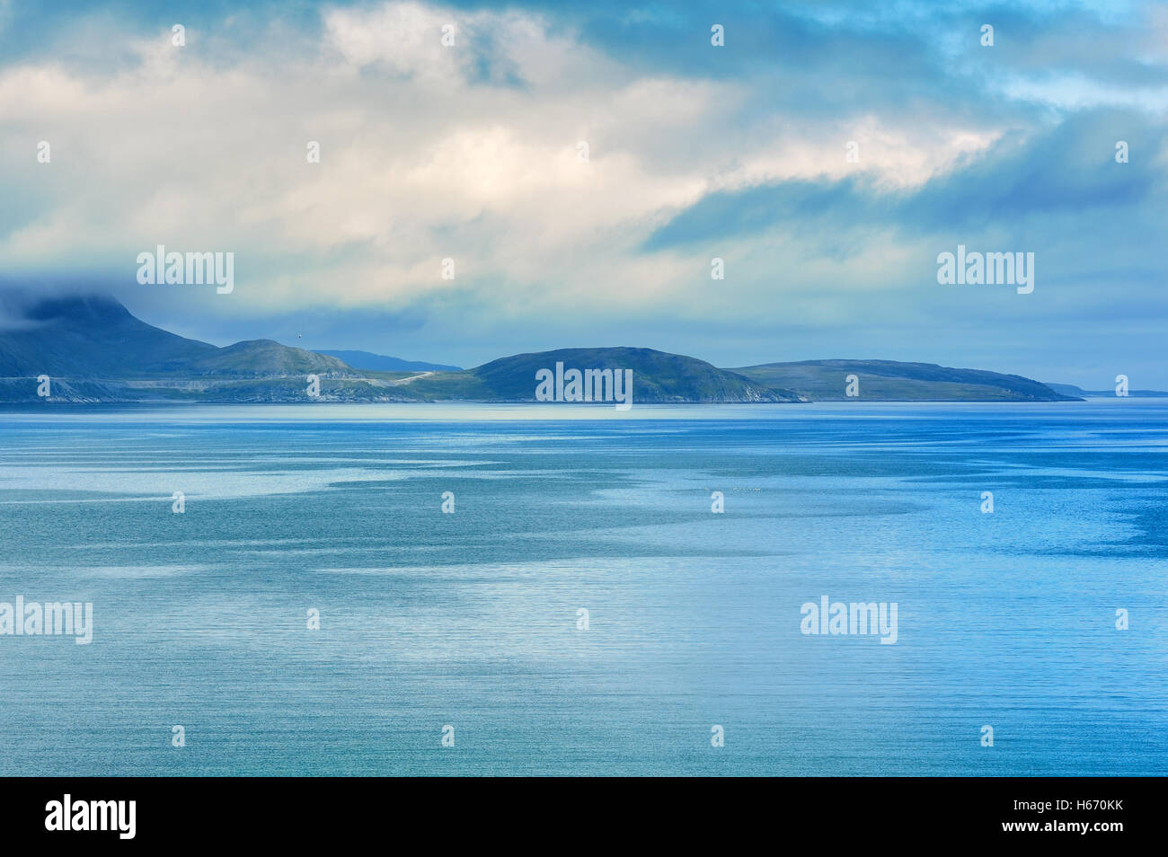 landscape of Mageroya Island, Finnmark, Norway Stock Photo - Alamy