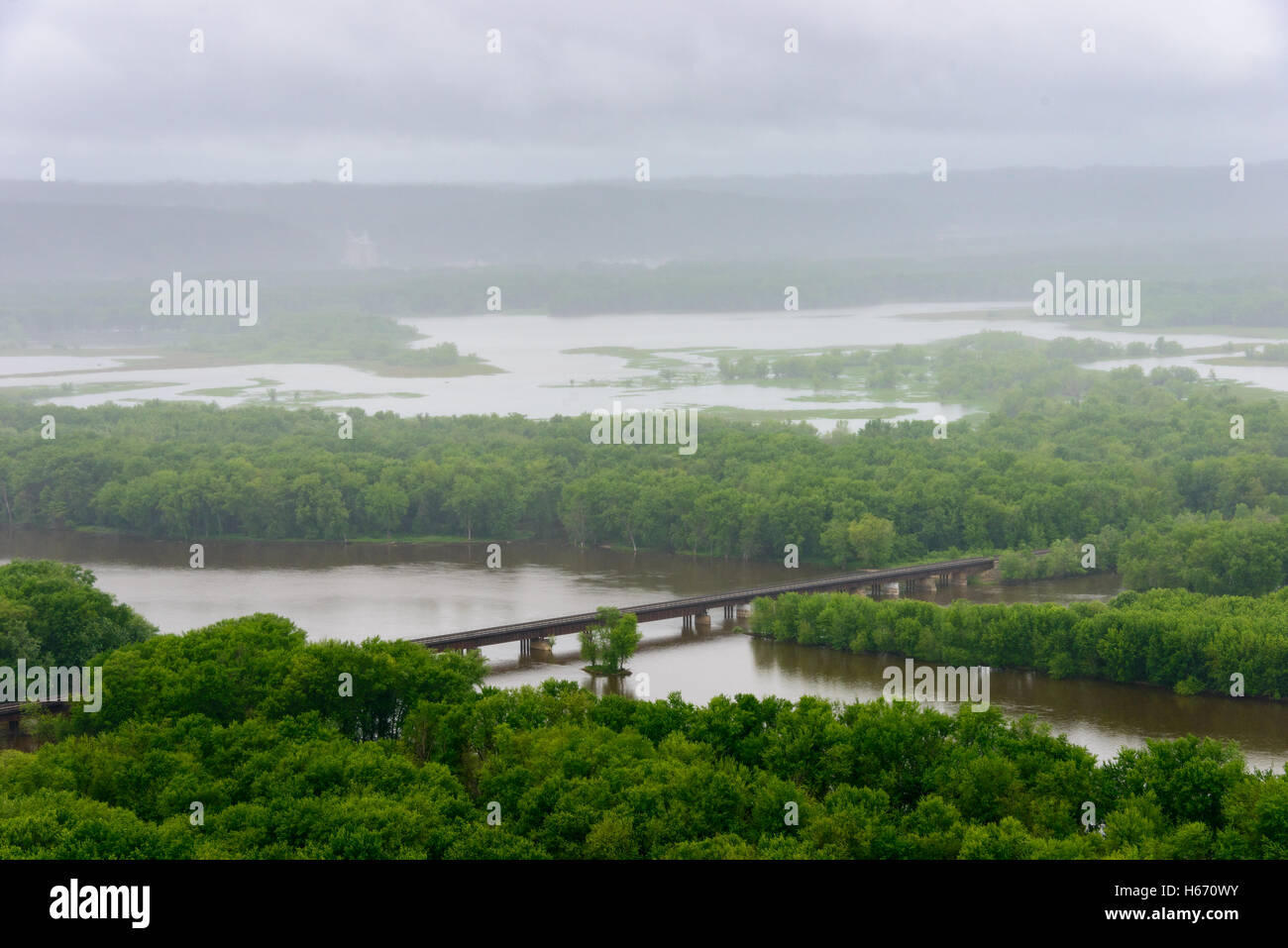 Wyalusing State Park Stock Photo - Alamy