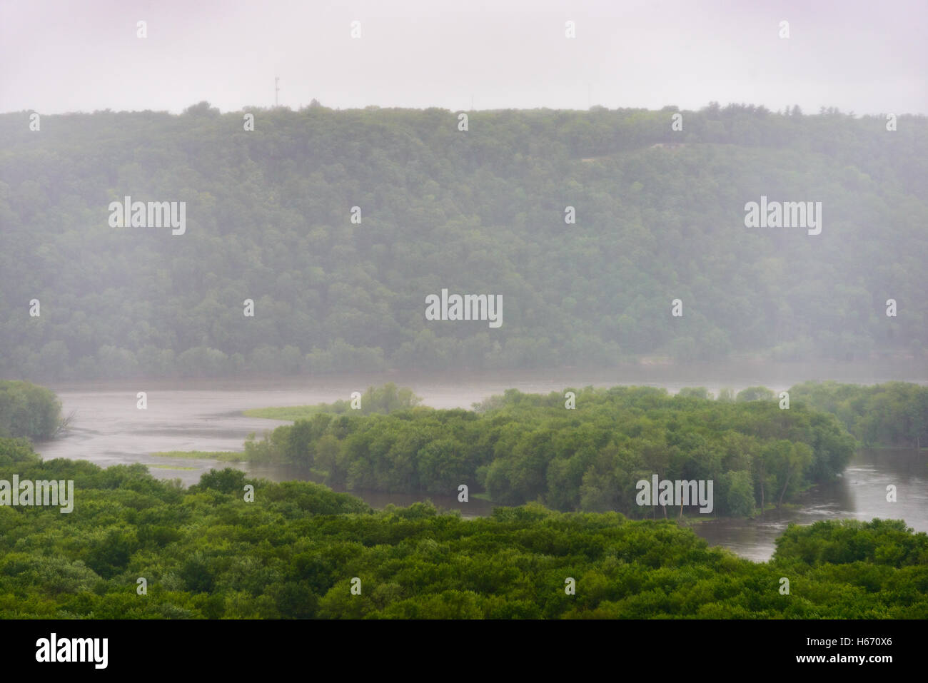 Wyalusing State Park Stock Photo - Alamy
