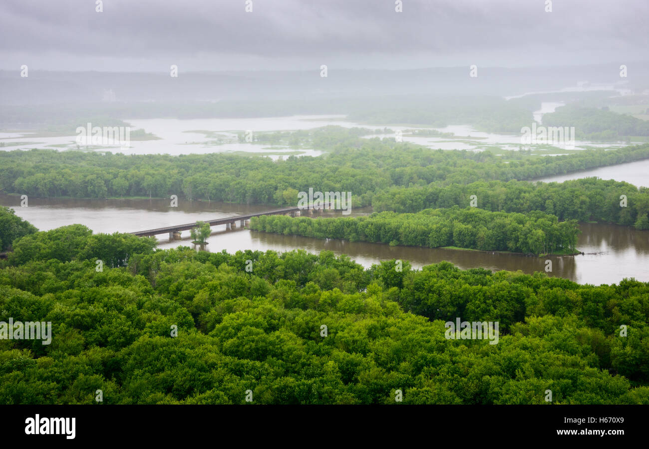 Wyalusing State Park Stock Photo - Alamy