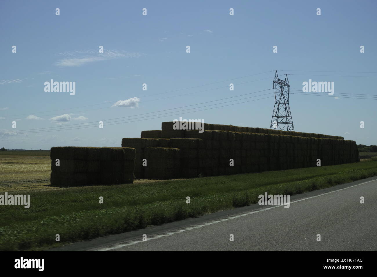 Rural Farm Landscape Stock Photo - Alamy