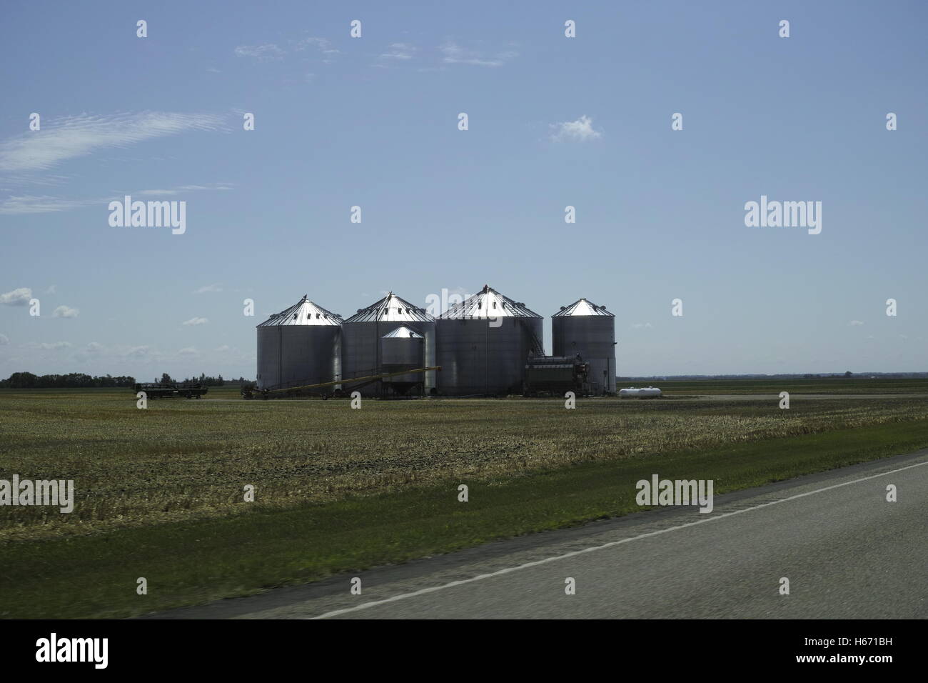 Rural Farm Landscape Stock Photo - Alamy