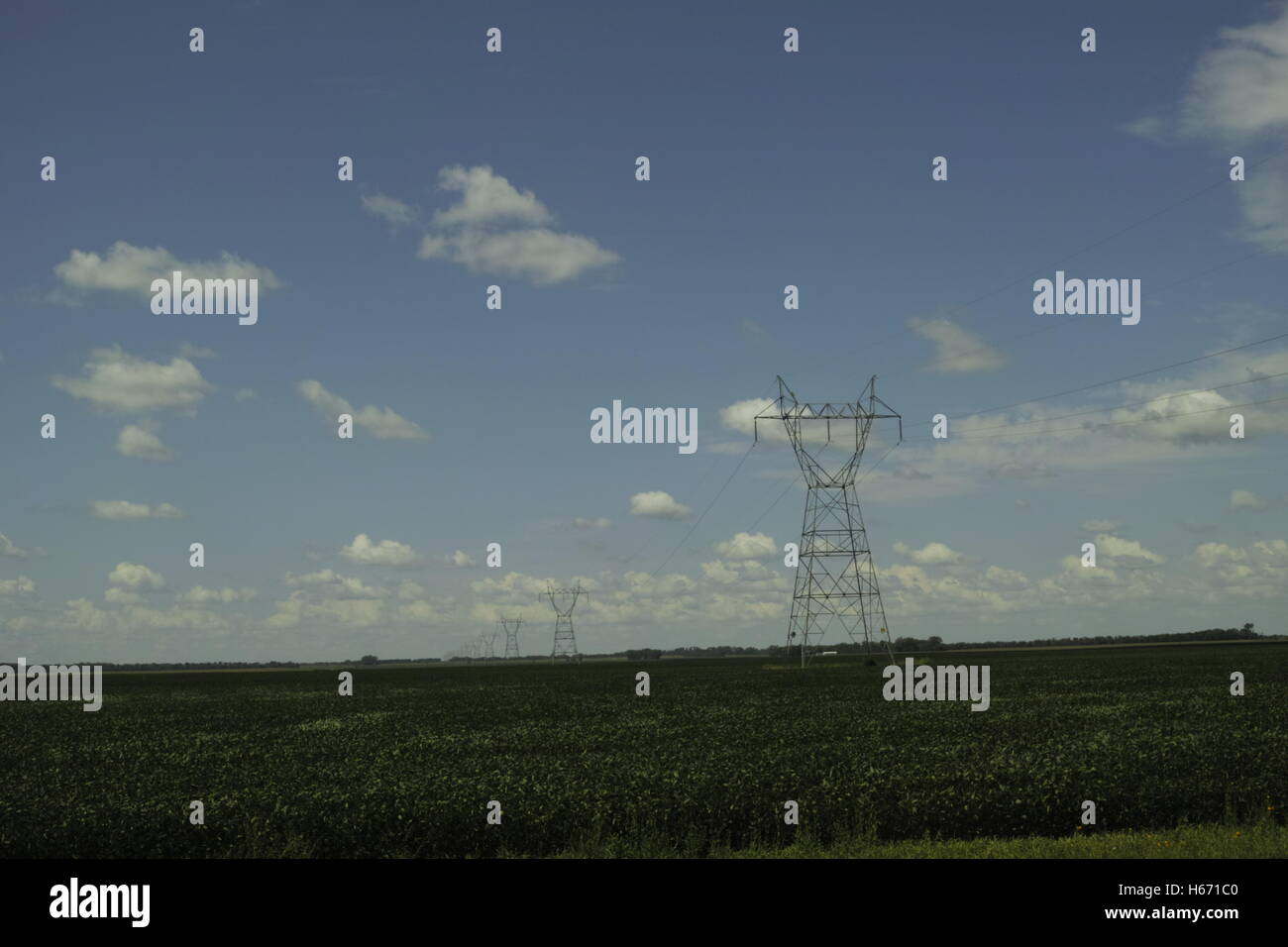 Rural Farm Landscape Stock Photo - Alamy