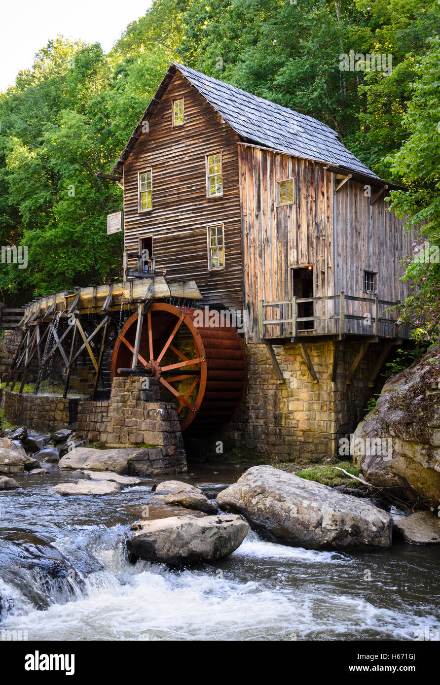 Babcock State Park Stock Photo - Alamy