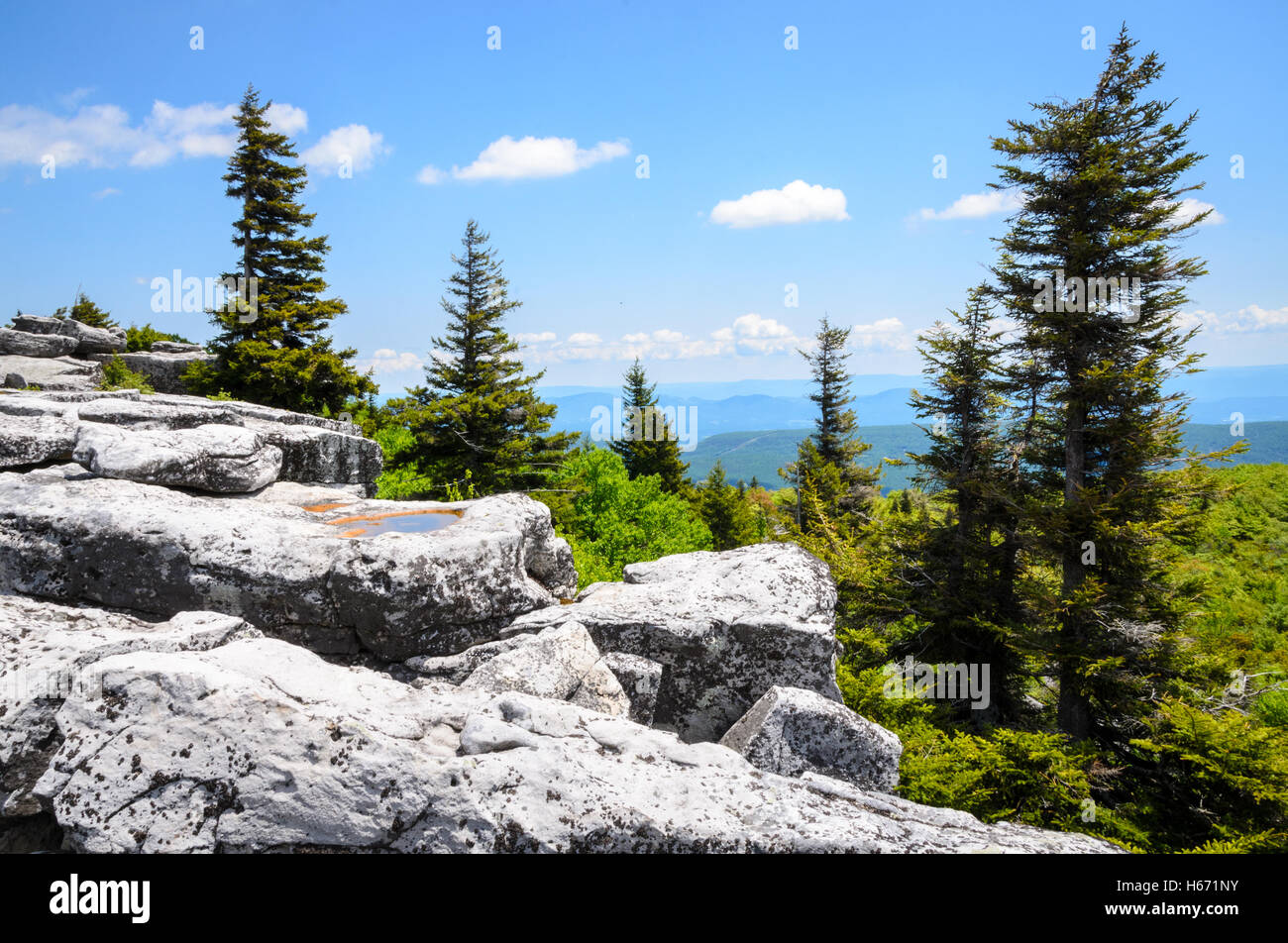 Bear Rocks Preserve Stock Photo - Alamy