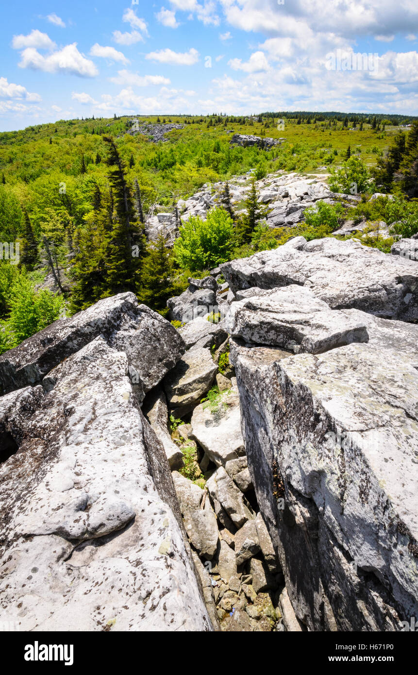 Bear Rocks Preserve Stock Photo - Alamy