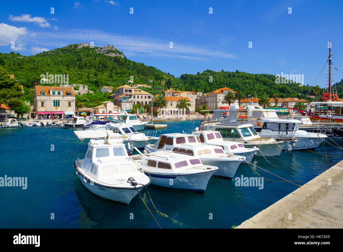 Lopud croatia beach hi-res stock photography and images - Alamy