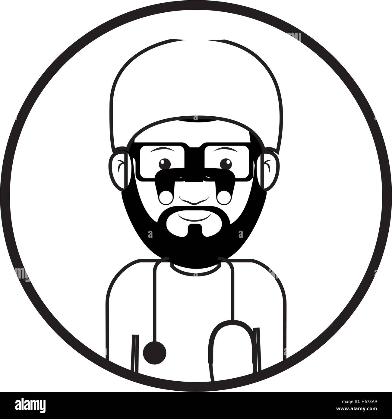 avatar man doctor Stock Vector Image & Art - Alamy