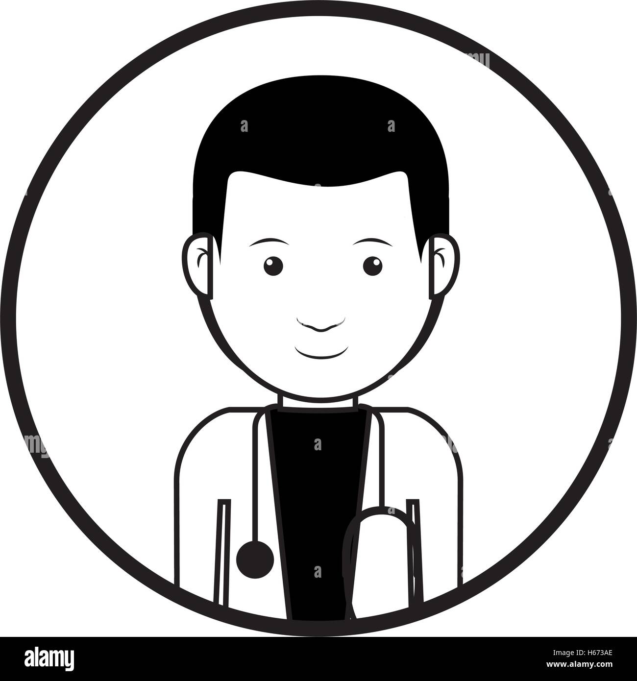 avatar man doctor Stock Vector Image & Art - Alamy