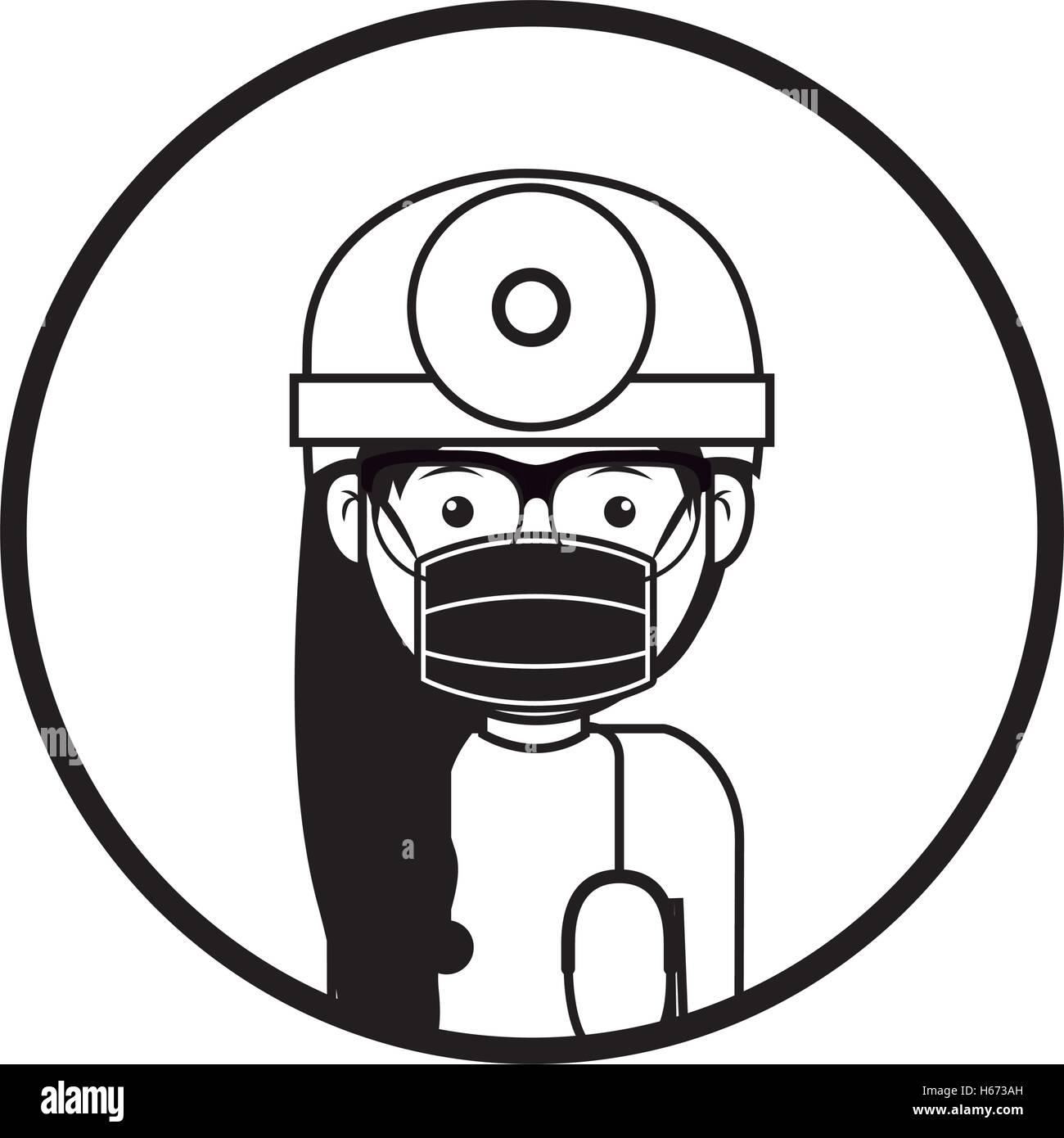 avatar woman doctor Stock Vector Image & Art - Alamy