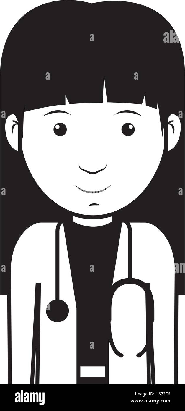 avatar woman medical doctor Stock Vector Image & Art - Alamy