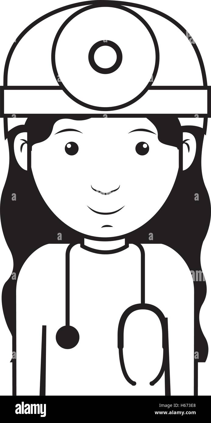 avatar woman doctor Stock Vector Image & Art - Alamy