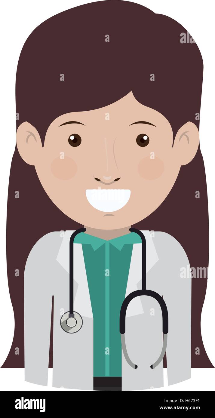 avatar woman medical doctor Stock Vector Image & Art - Alamy