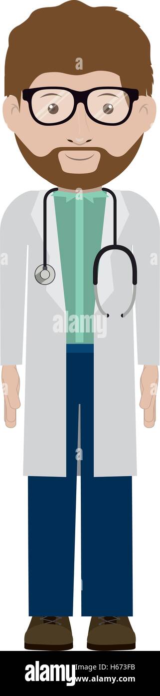 avatar man doctor Stock Vector Image & Art - Alamy