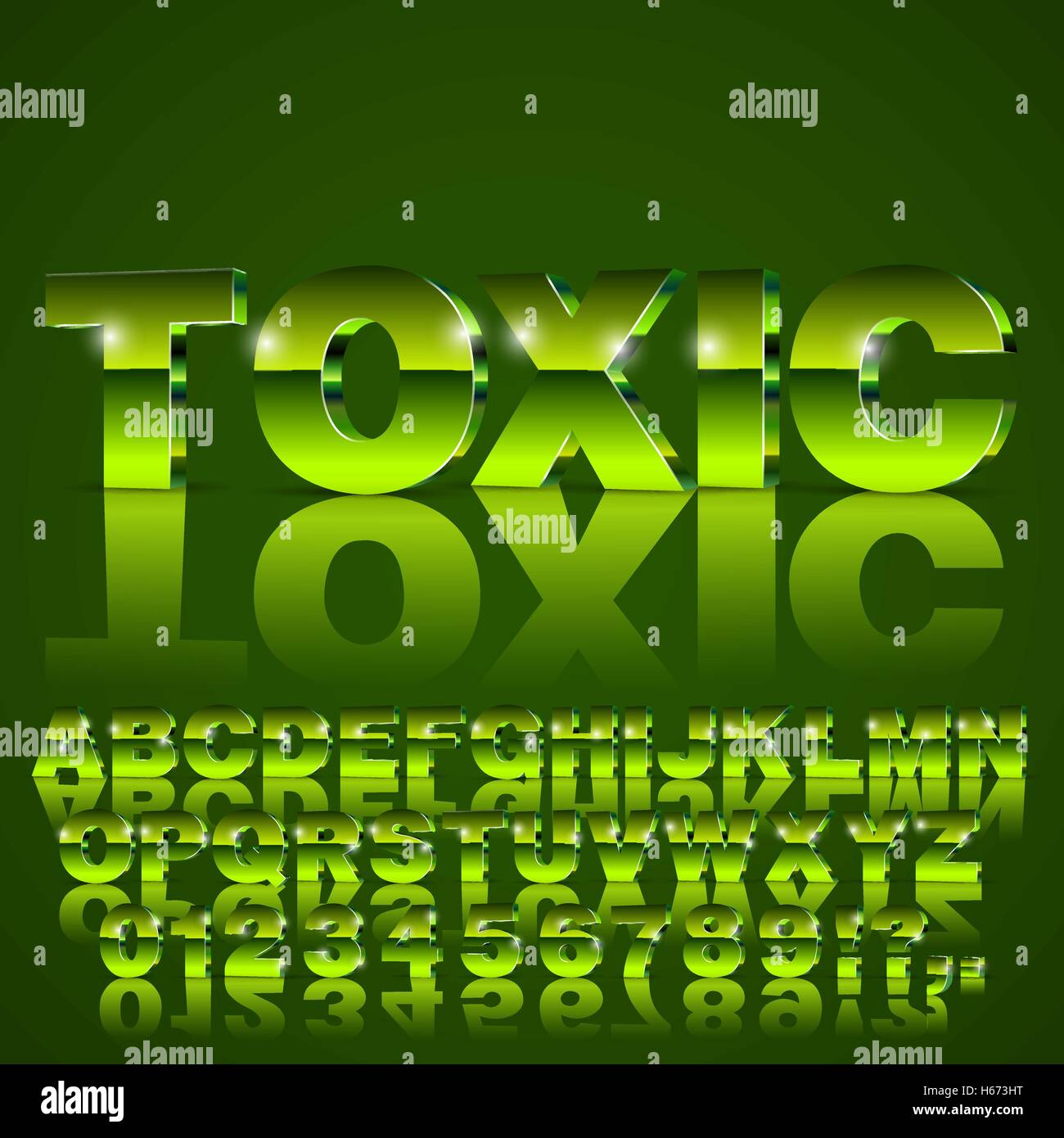 alphabet vector font Stock Vector Image & Art - Alamy