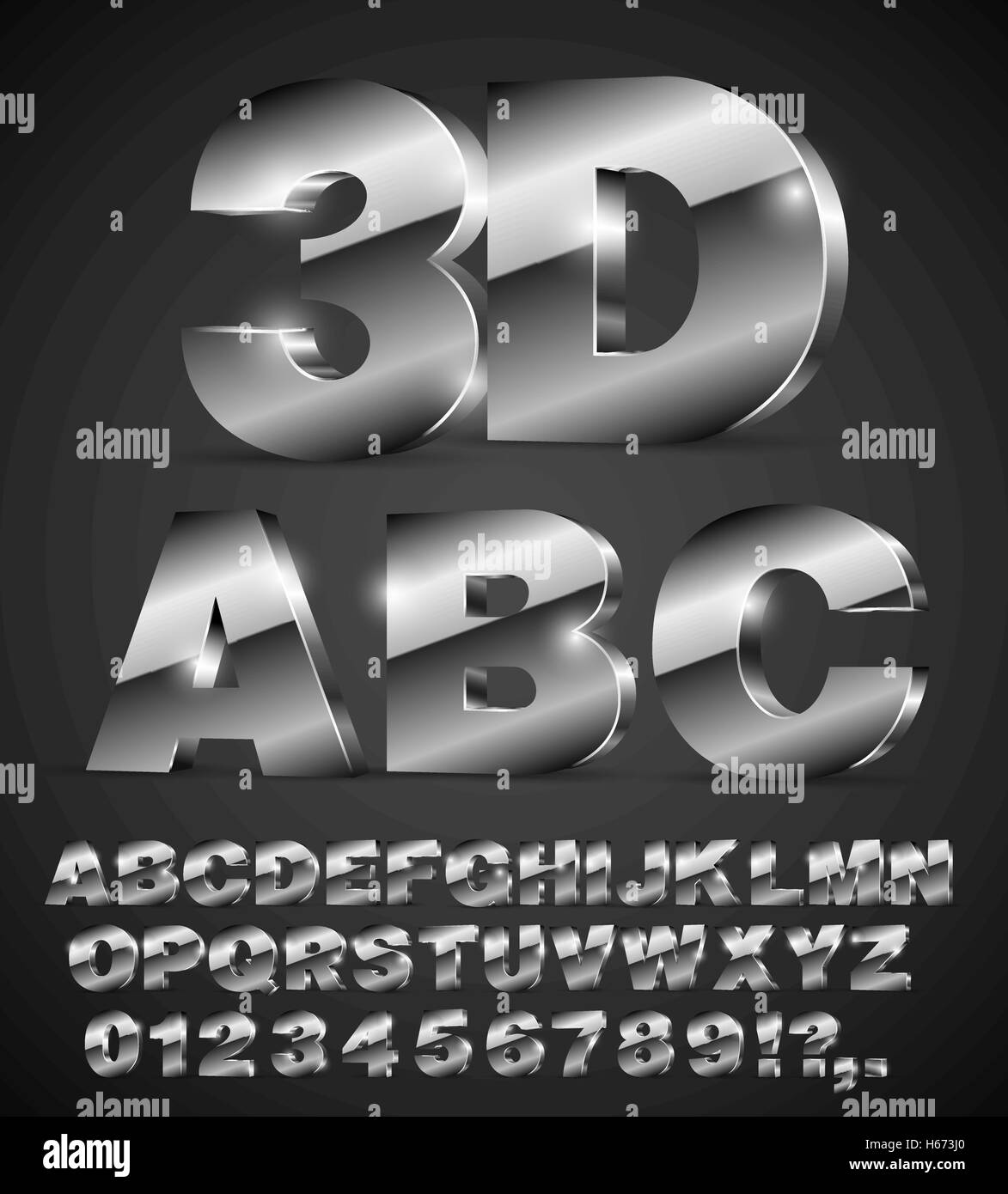 alphabet vector font Stock Vector Image & Art - Alamy