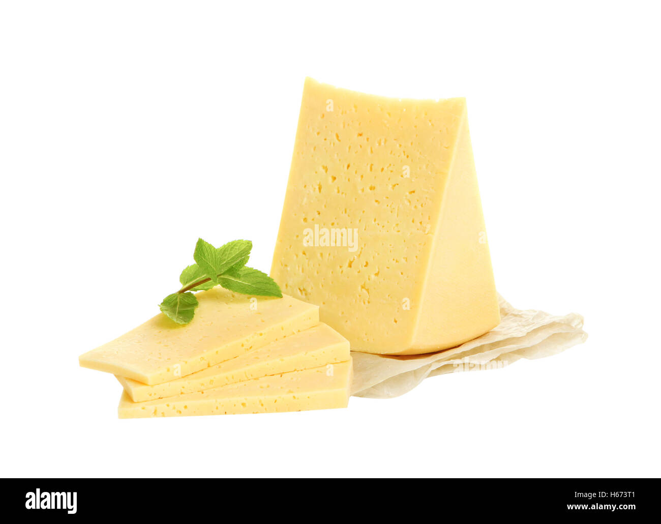 Cheese isolated on white background Stock Photo - Alamy