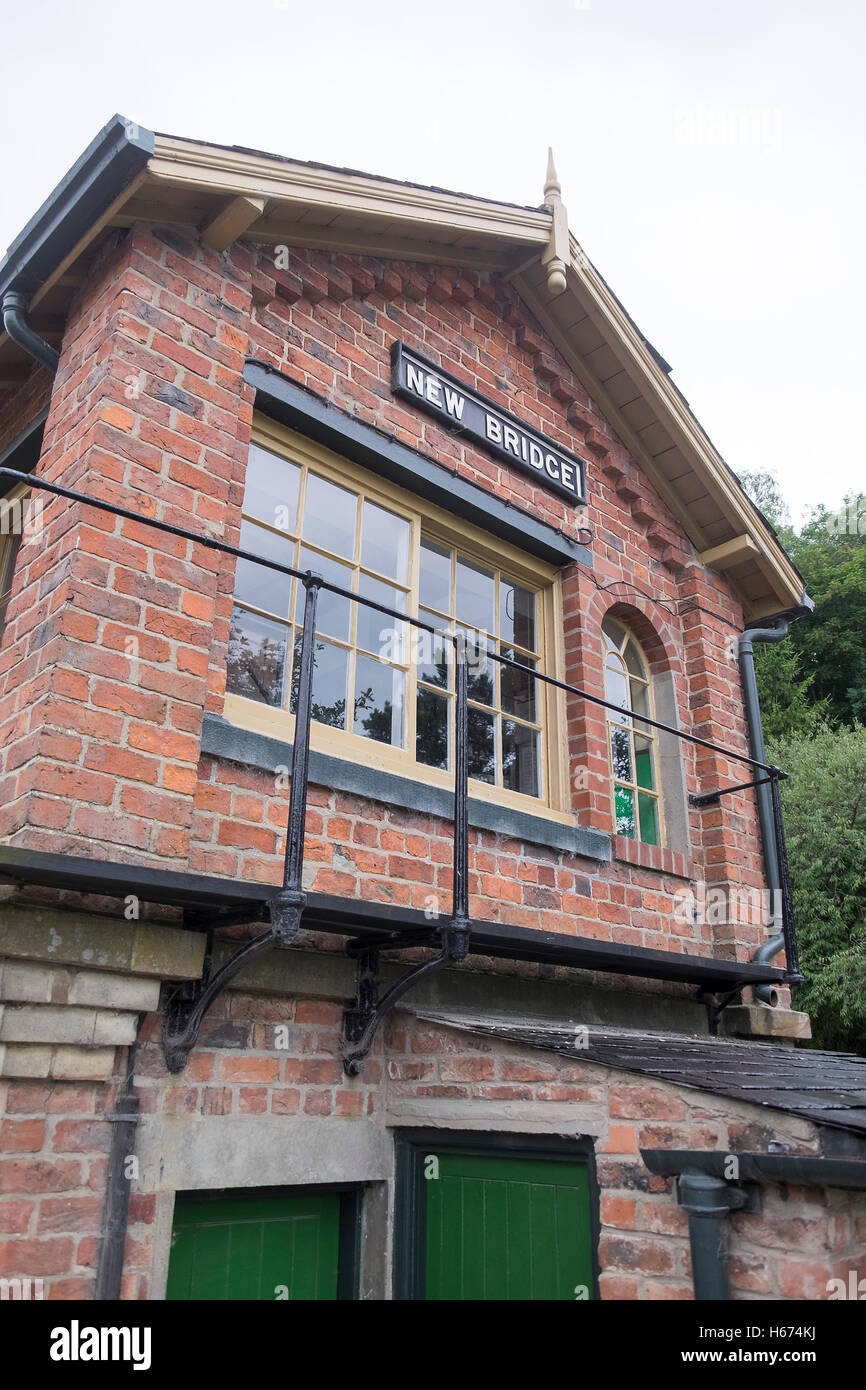 New Bridge Signal box nr pickering on the North Yorkshire Moors Railway ...