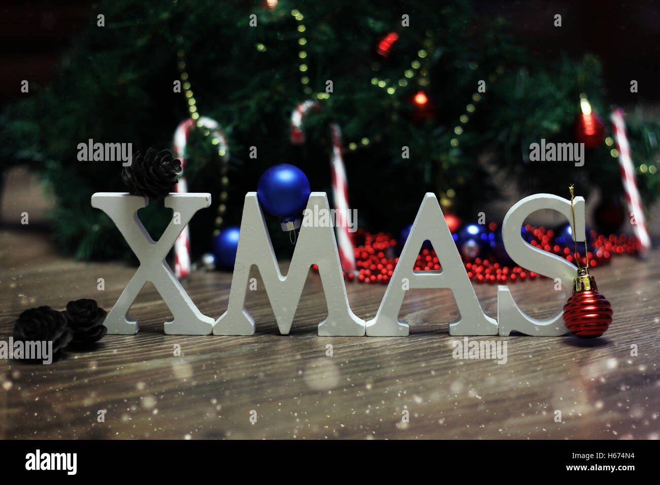 Christmas word ball Stock Photo - Alamy