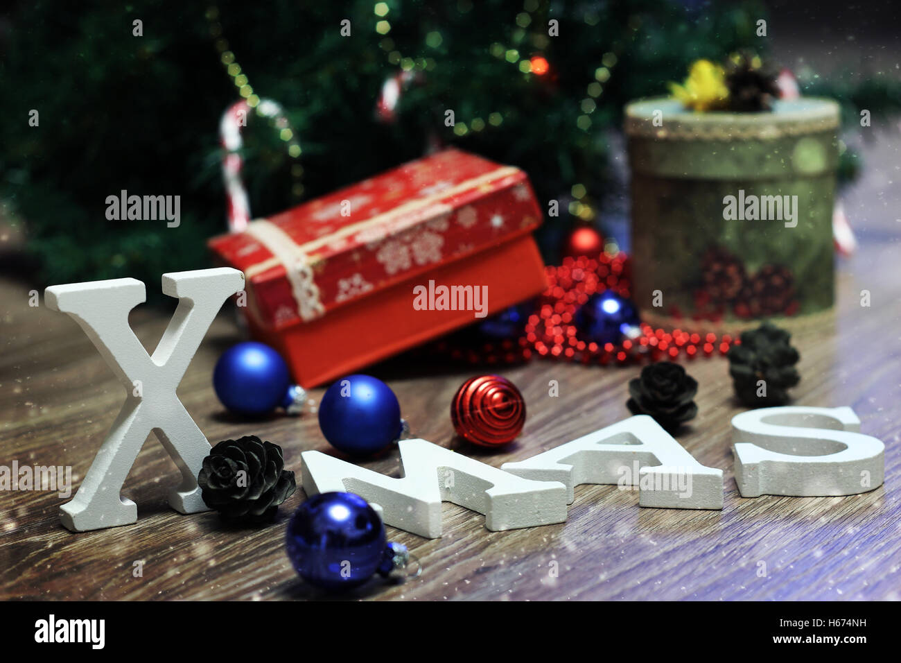 Christmas word ball Stock Photo - Alamy