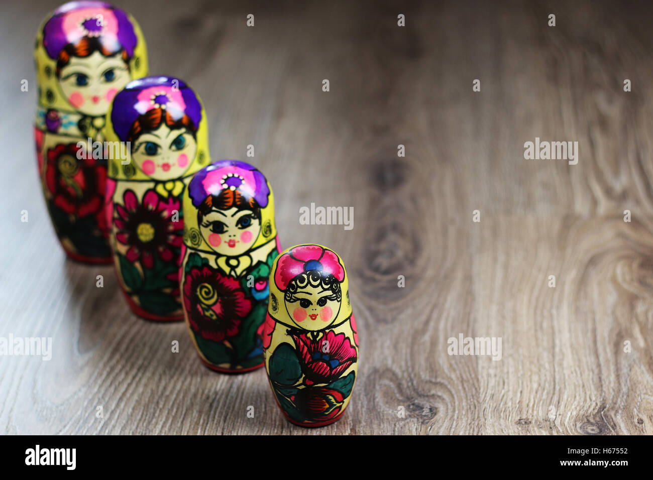 matryoshka different patterns Stock Photo - Alamy