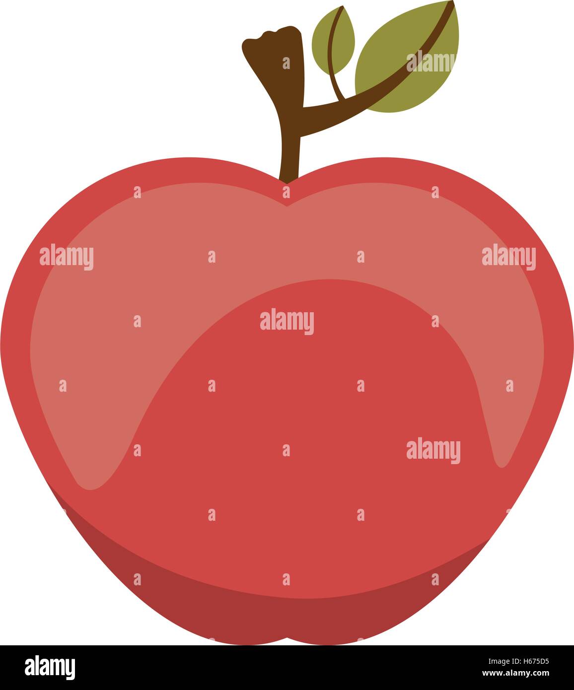 apple fruit food Stock Vector Image & Art - Alamy