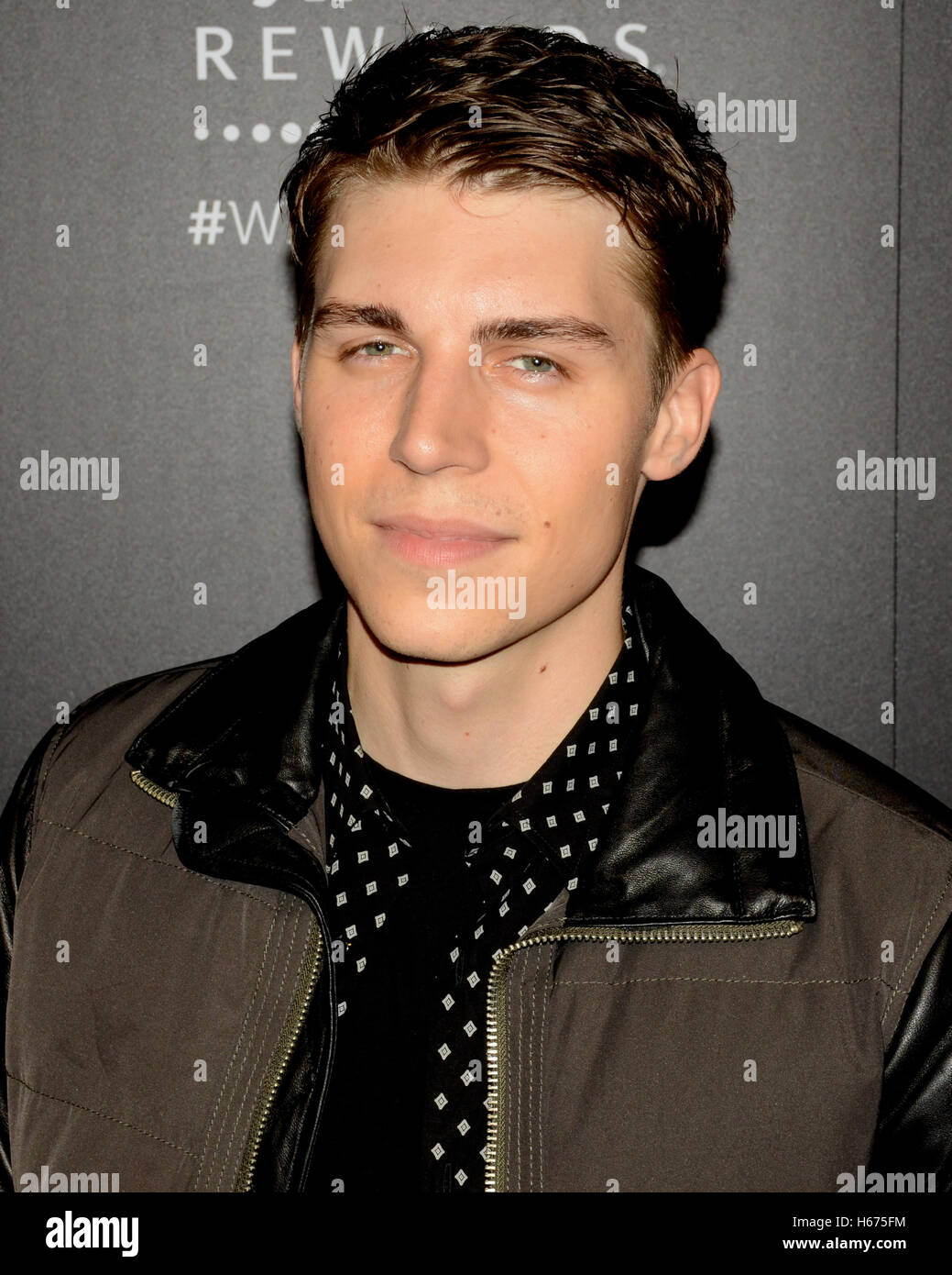 Nolan Funk arrives at the Republic Records Private Post-VMA Celebration ...