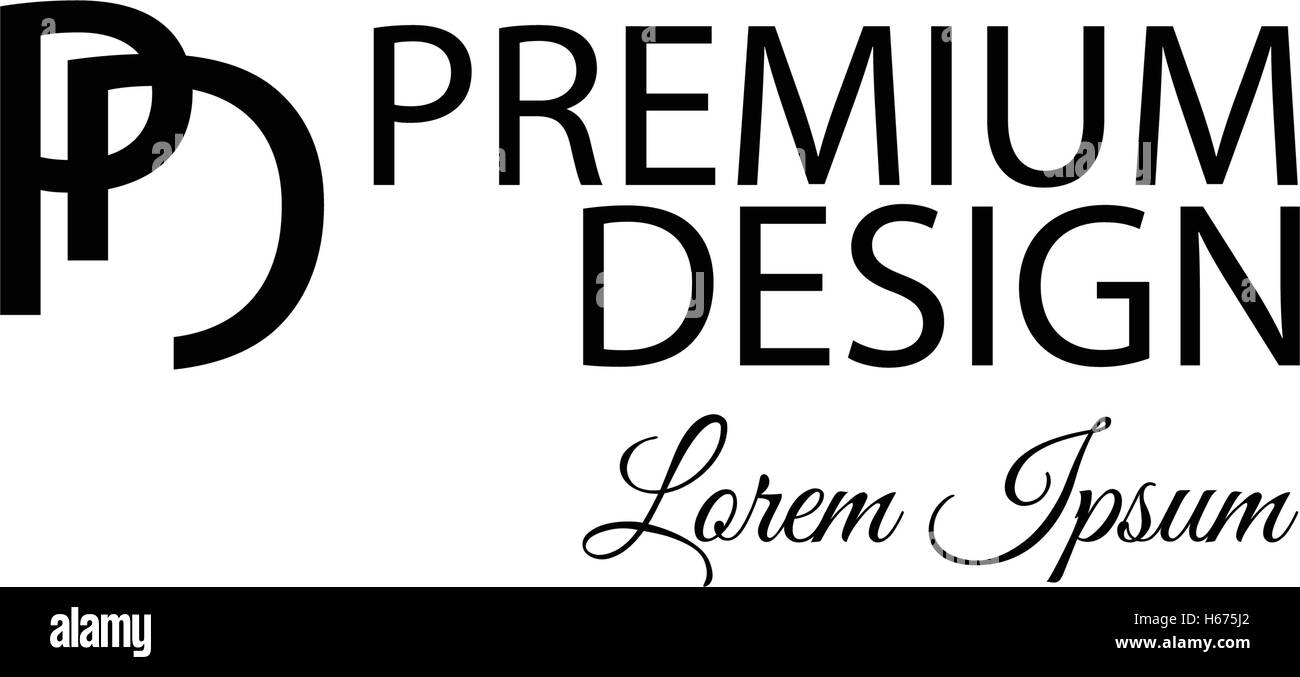 Premium real estate logo Black and White Stock Photos & Images - Alamy