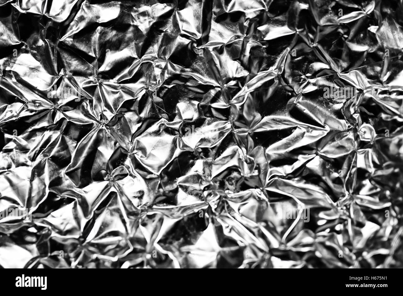 crumpled silver background Stock Photo - Alamy