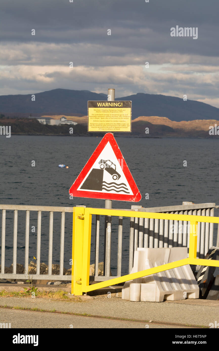 Harbour danger warning sign hi-res stock photography and images - Alamy