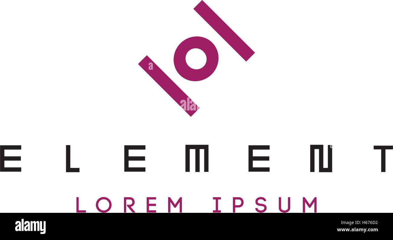 Element Logo Concept Design Stock Vector Image & Art - Alamy