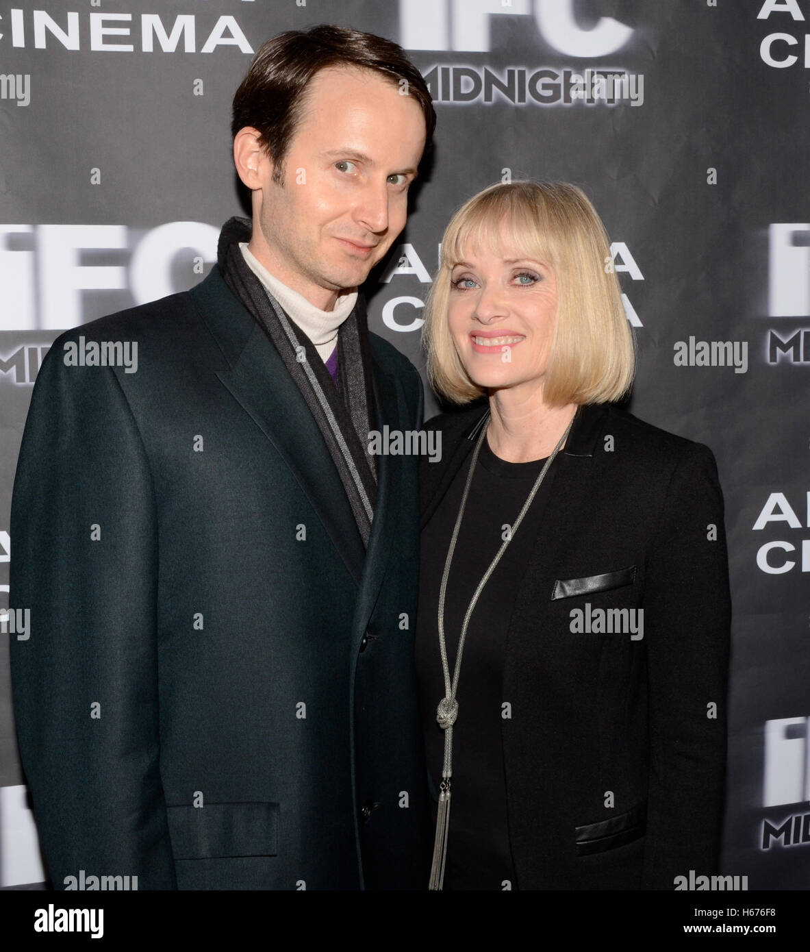 Jesse Merlin and Barbara Crampton attend the Los Angeles Premiere of ...
