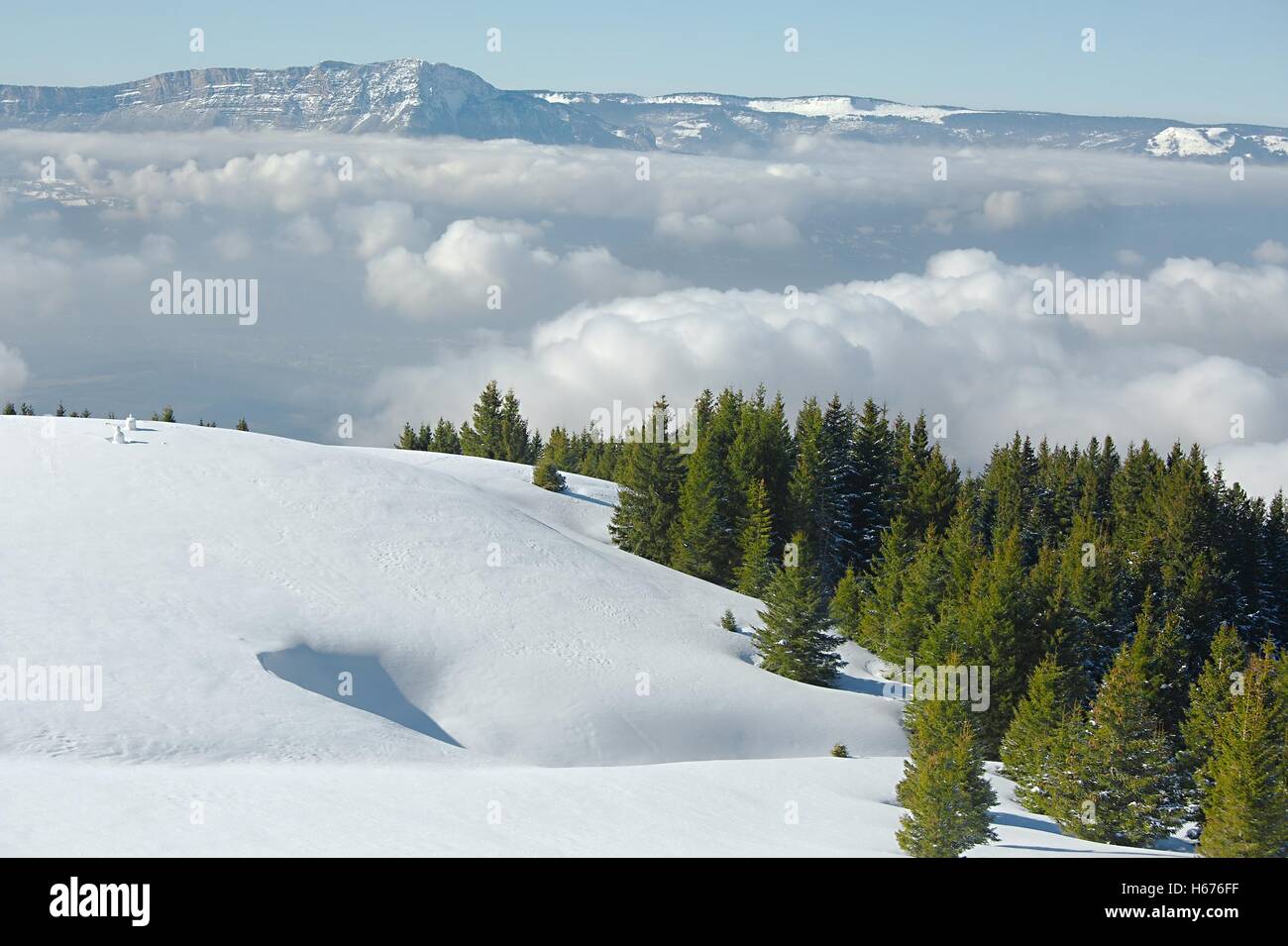 Winter Snowy Mountains Stock Photo - Alamy