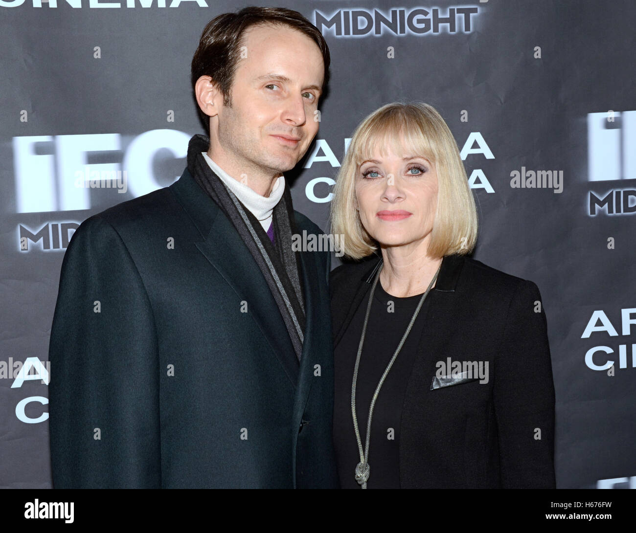 Jesse Merlin and Barbara Crampton attend the Los Angeles Premiere of ...