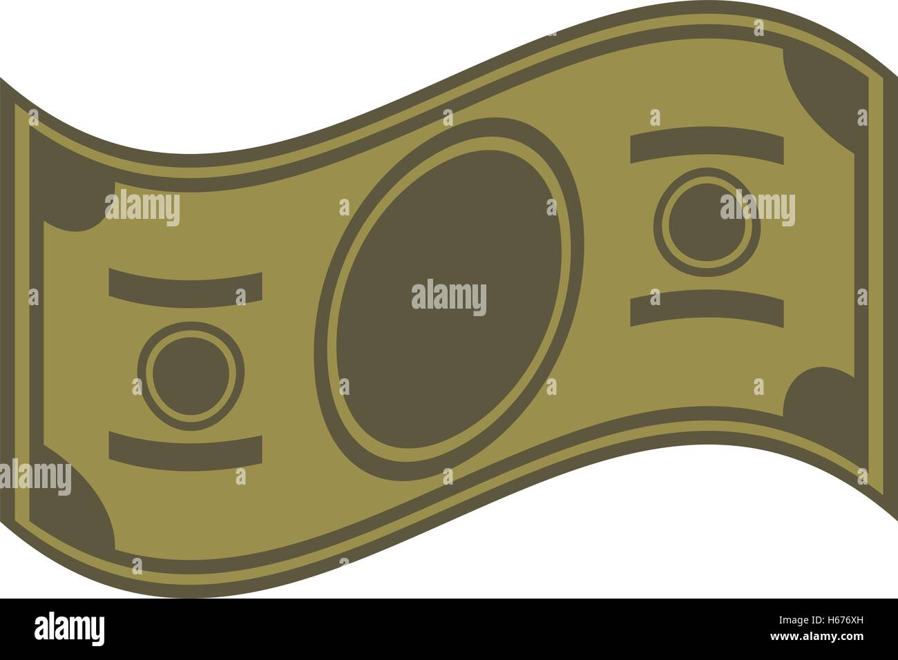 green money bill Stock Vector Image & Art - Alamy